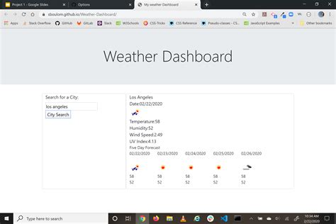 Github Sboulom Weather Dashboard Open Weather Api Homework