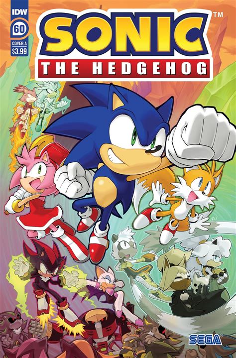 IDW Sonic The Hedgehog 60 IDW Sonic The Hedgehog Issues Sonic Stadium