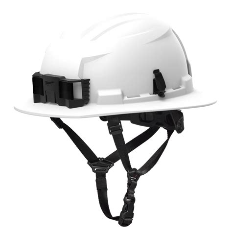Bolt™ White Full Brim Safety Helmet Type 2 Class E — Bartlett
