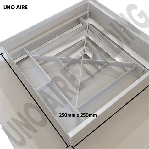 Four Way Diffuser Grille Different Sizes Square Ceiling Diffuser Louver Hvac Ventilation Aircon