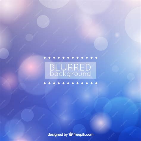 Bokeh 효과와 배경 무료 벡터