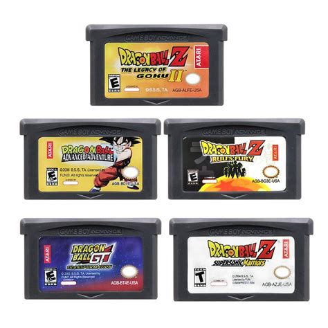 Jual Gba Game Cartridge Dragon Ball 32 Bit Video Game Console Card