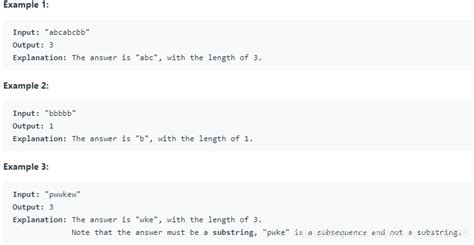 Leetcode【3】最长不重复子串 【python】【字典】最大不重复子串 Leetcode Python Csdn博客