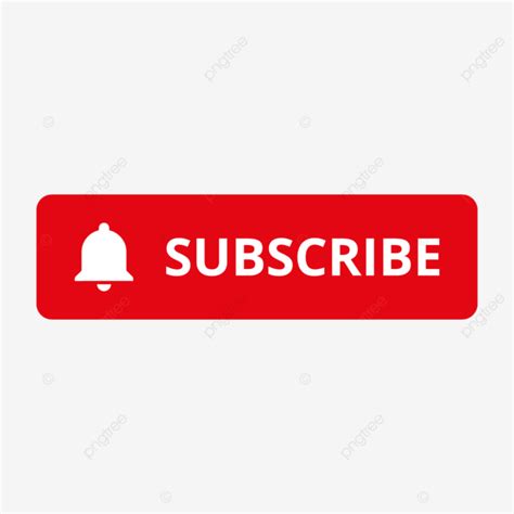 vector subscribe button subscribe youtube button png and vector with