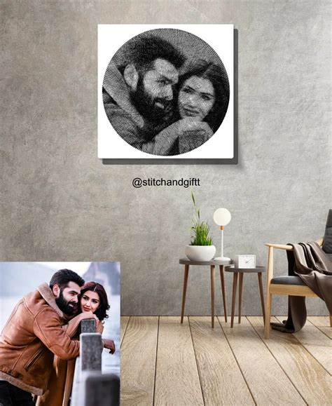 Buy Custom String Art Logos Personalized Handmade Portrait At Best