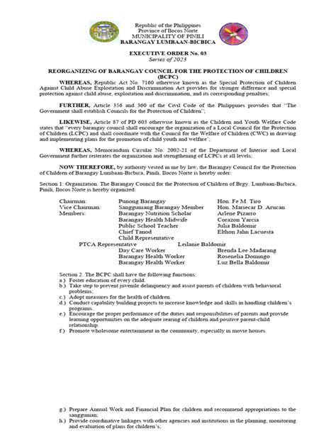 Eo 3 Bcpc Pdf Wellness