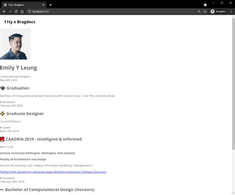 Creating Your Own Bragdoc With Eleventy Css Tricks