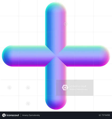 Plus Shape 3d Icon Download In Png Obj Or Blend Format