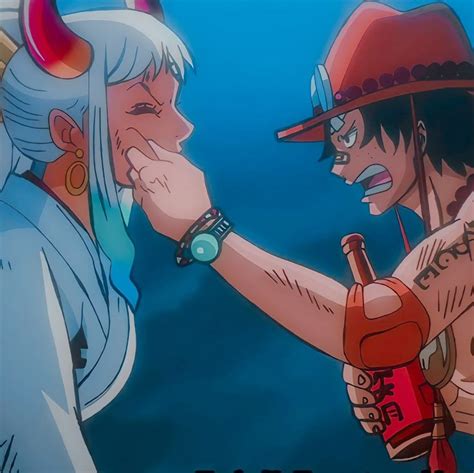 ˡ⸳ ໍ𑁍꯬ ˑ꯭𝙸꯭ׂ𝚌𝚘꯭𝚗𝚜꯭ Yamato And Ace Esboços Bonitos Mangá One Piece