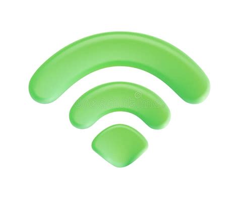 Wifi 3d Icon Wireless Wi Fi Connectivity Connection Signal Quality