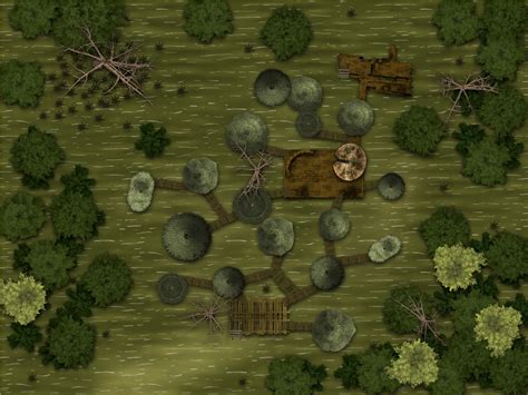 [carrion Crown] Morast Swamp Hamlet R Fantasymaps