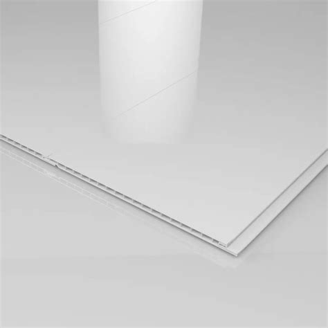 Ceiling Cladding Single White Gloss Plastic