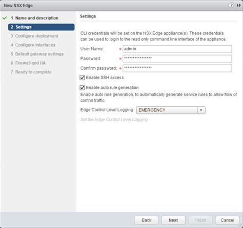 Deploying An Nsx Edge Services Gateway And Configuring Static Routing Lets V4real