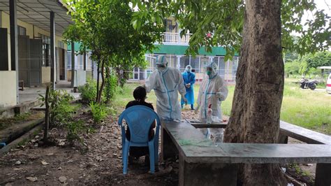 ကိုဗစ် ၁၉ ရောဂါ ပိုးတွေ့ရှိသူနှင့် ထိတွေ့ခဲ့သူများ၏ နှာခေါင်းနှင့် အာခေါင်တို့ပတ်များ ရယူ၍ ပြည