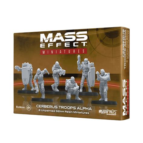 Mass Effect Miniatures Cerberus Troops Alpha Game Nerdz