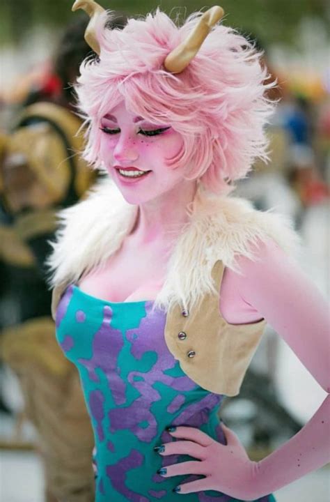 Mina Ashido Boku No Hero Academia Cosplay Anime Peach Cosplay