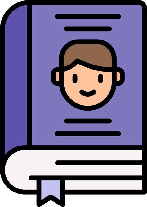 Biography Vector Icon 20362047 Vector Art At Vecteezy