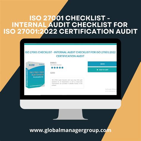 Iso 27001 Audit Checklist With More Than 500 Audit Questions For All Departments As Well As