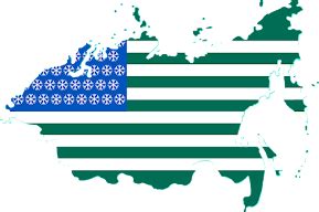 United States Of Siberia Flag Map 80 By Catalinvizireanu On Deviantart
