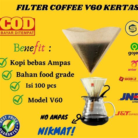 Jual Yaring Aringan Ampa Opi Drip Coffe Erta R V60 El Erucut Lancip