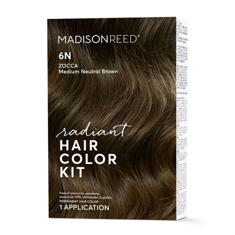Radiant Cream Color Permanent Hair Color Kit 6n Zocca Brown Sally Beauty