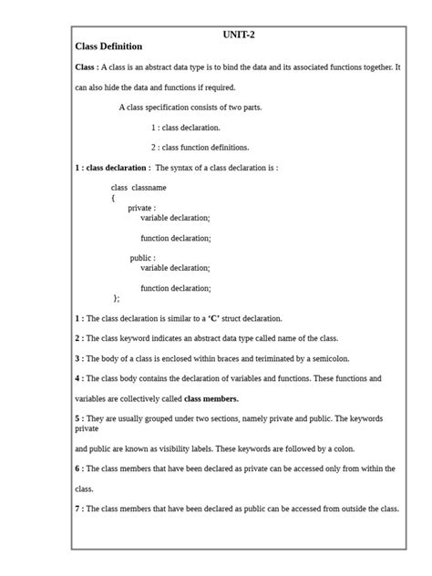 unit 2 pdf class computer programming c