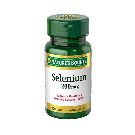 Buy Natures Bounty Selenium 200mcg Online In Pakistan My Vitamin