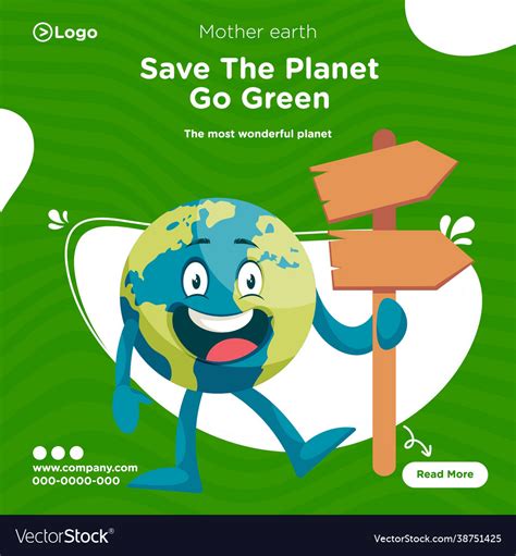 Go Green Poster Design