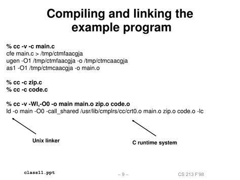 Ppt Program Translation And Execution I Linking Sept 29 1998 Powerpoint Presentation Id