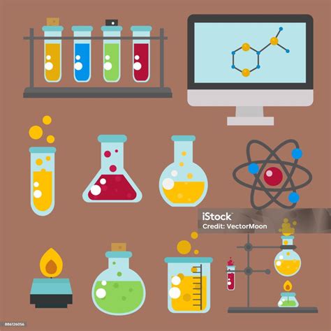 의료 실험실 과학 생물학 디자인 생명 공학 과학 화학 아이콘 벡터 일러스트 레이 션을 테스트 하는 실험실 기호 0명에 대한 스톡 벡터 아트 및 기타 이미지 Istock