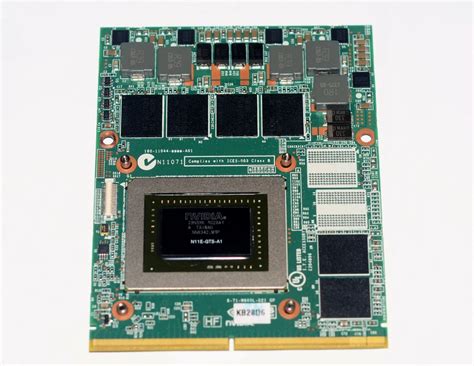 Gtx 770m Gtx770m Ms 1w0j1 Ver 3g Ddr5 192bit Vga Video Card