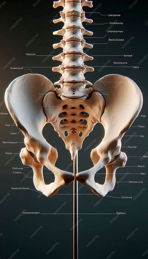 A Diagram Of A Human Skeleton With The Bones Labeled With The Lower