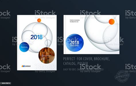 브로셔 디자인 종이 컷 템플릿입니다 다채로운 크리에이 티브 개요 설정 브랜드에 대 한 원형 그림자와 연례 보고서 0명에 대한 스톡 벡터 아트 및 기타 이미지 Istock