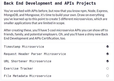 Excercise Tracker Cant Complete This Challenge Backend Development The Freecodecamp Forum