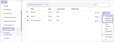 Okta Saml My Page Sso Configuration Rsa Ready Implementation Guide