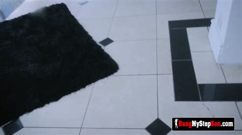 Naughty Loves To Get Her Boobs Squished And Enjoy By His Horny Stepson That Only Wants To Help