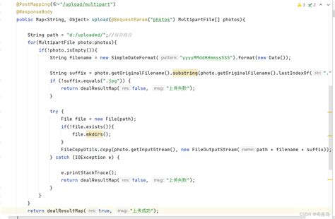 新手入门 Springboot文件上传实现springboot 文件上传 Csdn博客