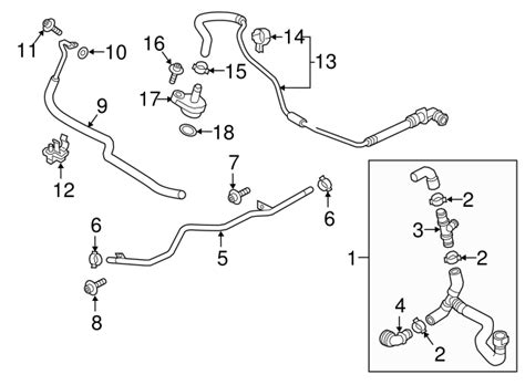 2016 Audi Vent Hose 06l 121 081 E Audi Oem Parts