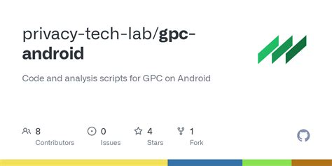 Github Privacy Tech Labgpc Android Code And Analysis Scripts For