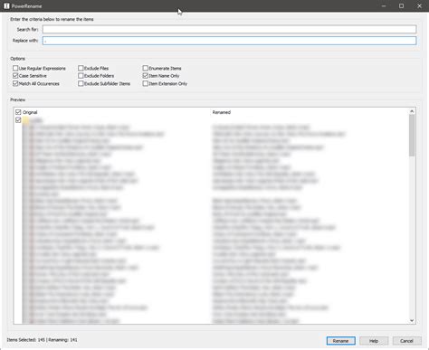 Power Rename Remember Last Window Size · Issue 2152 · Microsoft