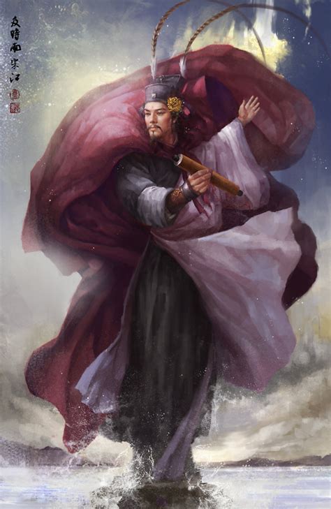 张墨一《水浒传》天魁星 及时雨 宋江张墨一 站酷zcool