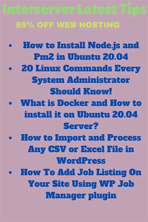 interserver latest tips