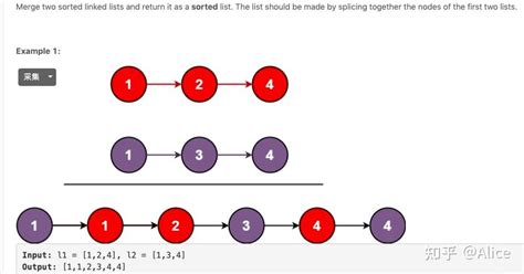 131 合并两个已排序的链表（merge Two Sorted Lists） 知乎