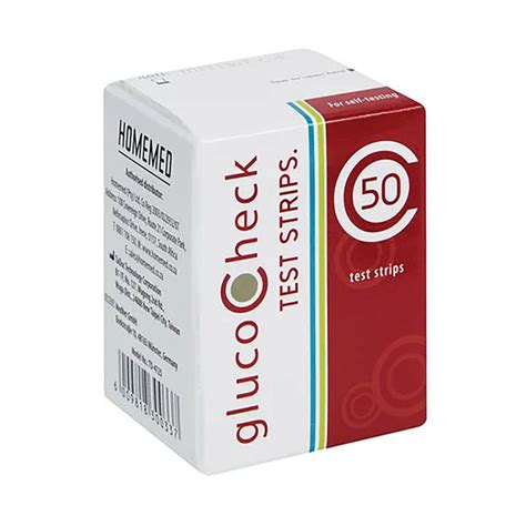 Glucocheck Evolve Gluc Test Strips 50 Strips Med365