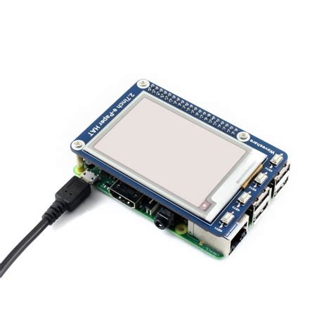 2 7inch E Ink Display HAT For Raspberry Pi Three Color HiTechChain