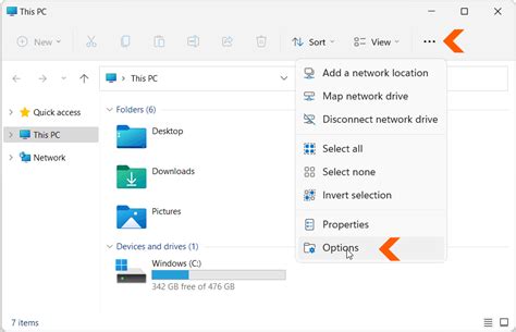 How To Open File Explorer Folder Options On Windows 11 Rainy Weathers