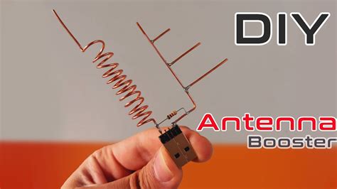 How To Make Cell Phone Signal Amplifier From Usb At Home Antenna Booster Cell Phone Signal