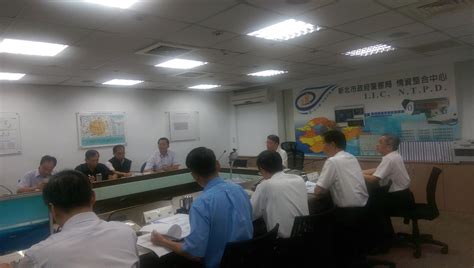 新北市政府警察局 為防颱做好準備，新北市政府警察局今日下午透過視訊系統召集各單位召開應變小組會議，針對「昌鴻」颱風