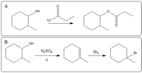 Show How You Would Convert 2 Methylcyclohexanol To The Following