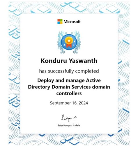 Konduru Yaswanth On Linkedin Microsoft
